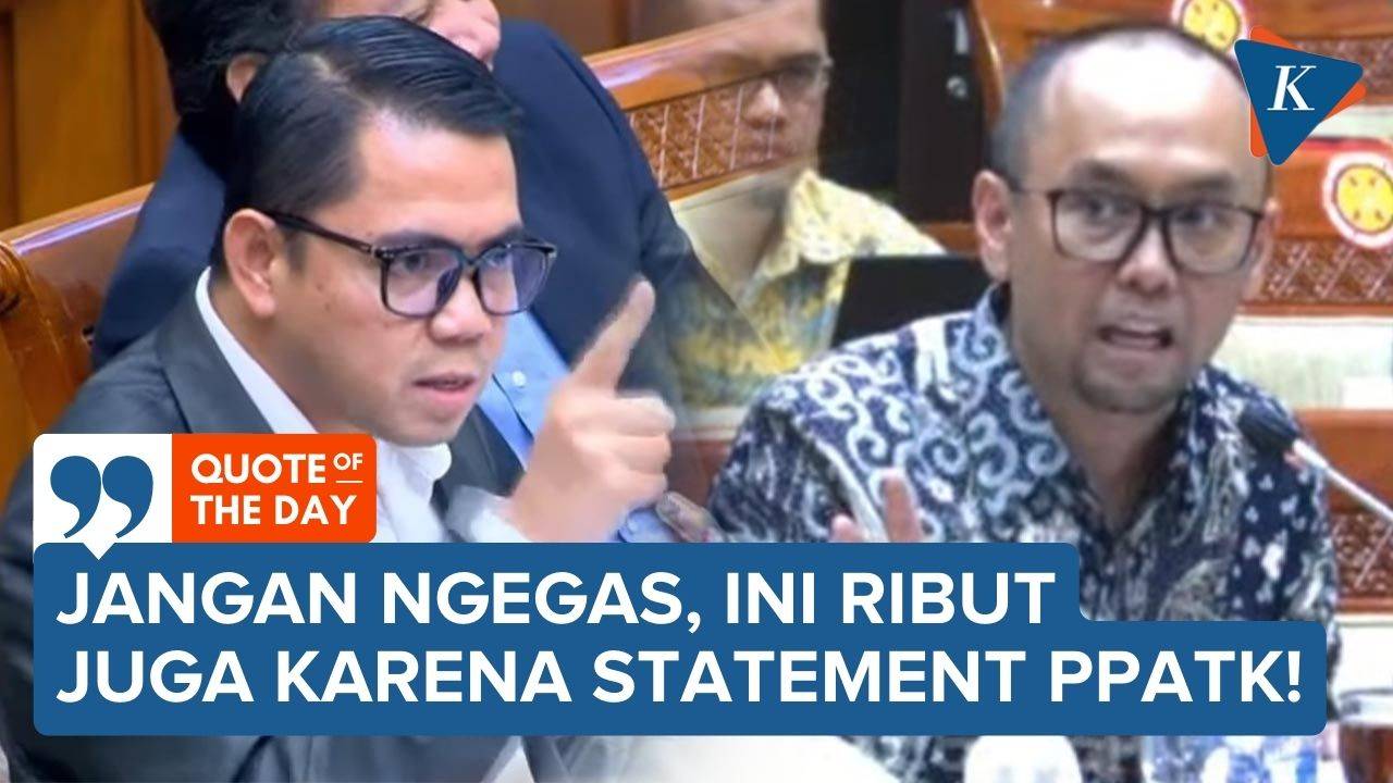 Momen Arteria Dahlan Cecar PPATK soal Transaksi Janggal Rp 349 Triliun ...