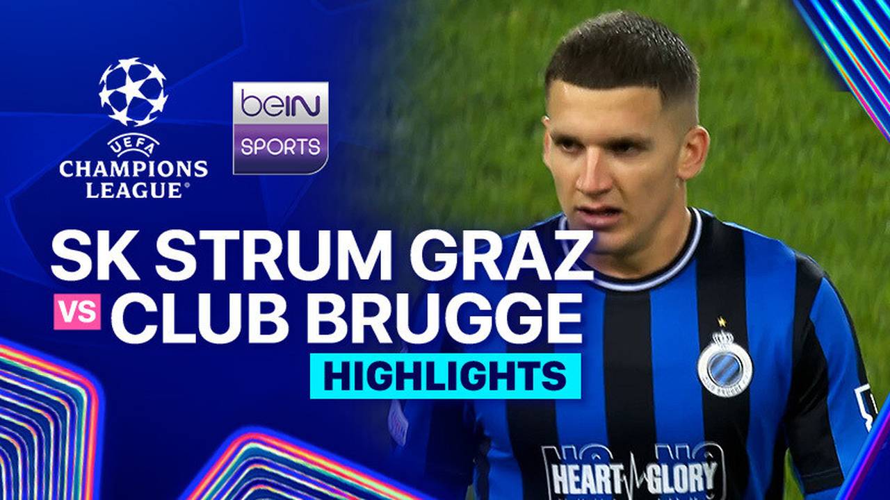 SK Sturm Graz vs Club Brugge - Highlights | UEFA Champions League 2024/ ...