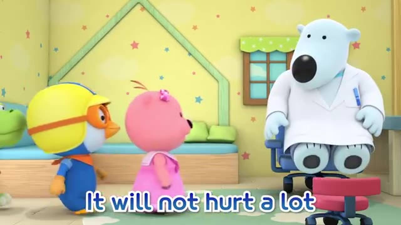 Pororo Hospital Play Songs - Ep 08 - The Vaccine Song (2022) | Vidio