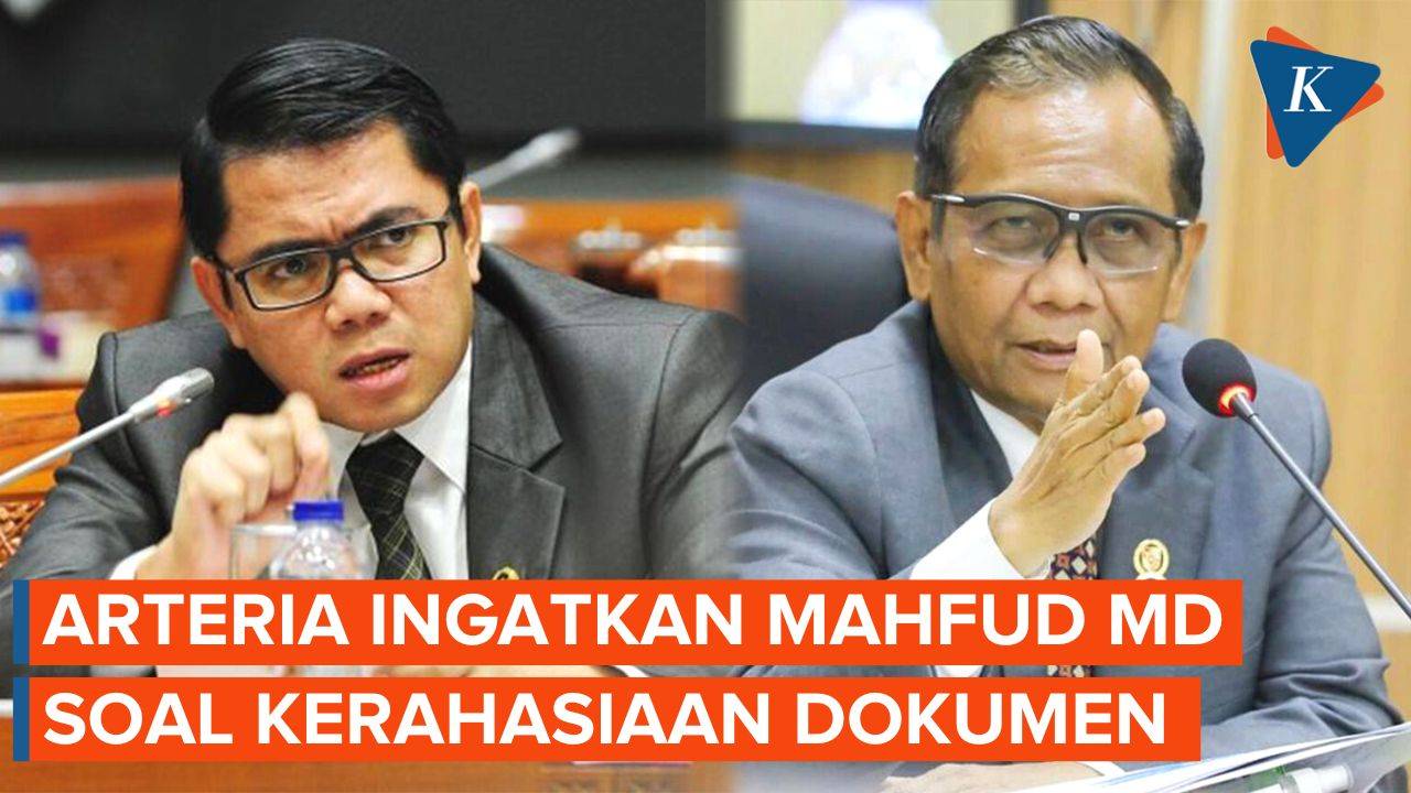 Arteria Dahlan Peringatkan Mahfud MD soal Kerahasiaan Dokumen TPPU - Kompascom | Vidio