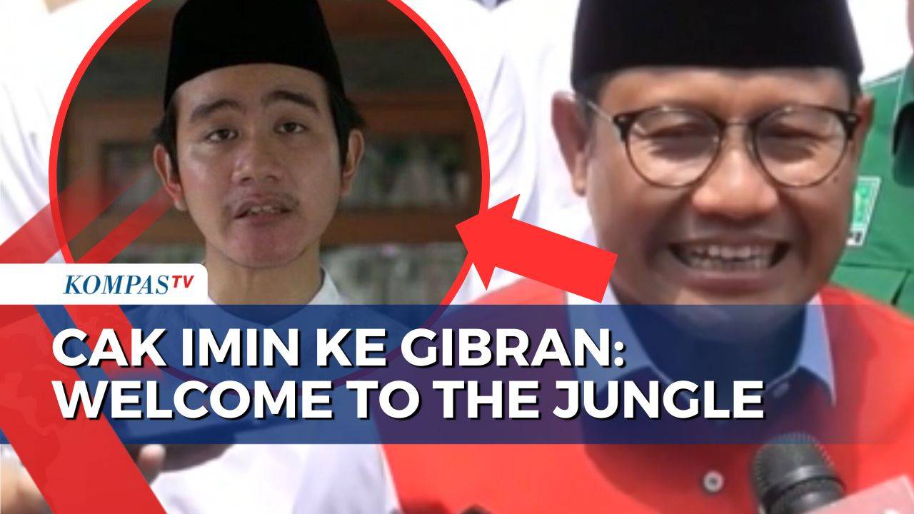 Diumumkan Jadi Cawapres Prabowo Subianto, Cak Imin ke Gibran Rakabuming Raka: Welcome to The ...
