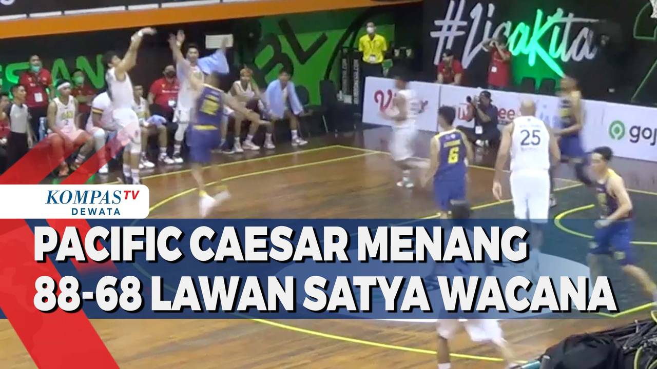 Pacific Caesar Menang 88-68 Lawan Satya Wacana - Kompas TV