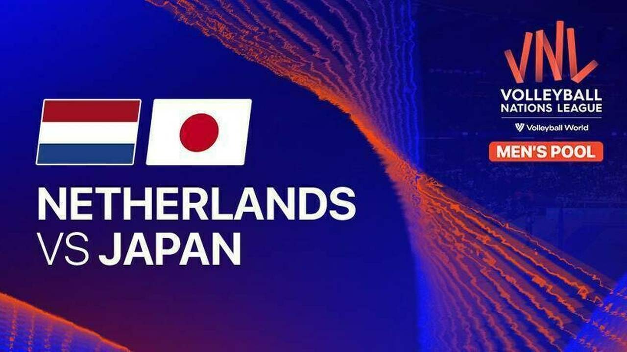 Netherlands vs Japan - Full Match | Volleyball Nations League 2025
