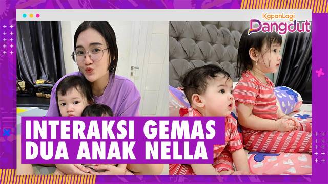 Interaksi Gemas Dua Anak Nella Kharisma yang Usianya Berdekatan ...