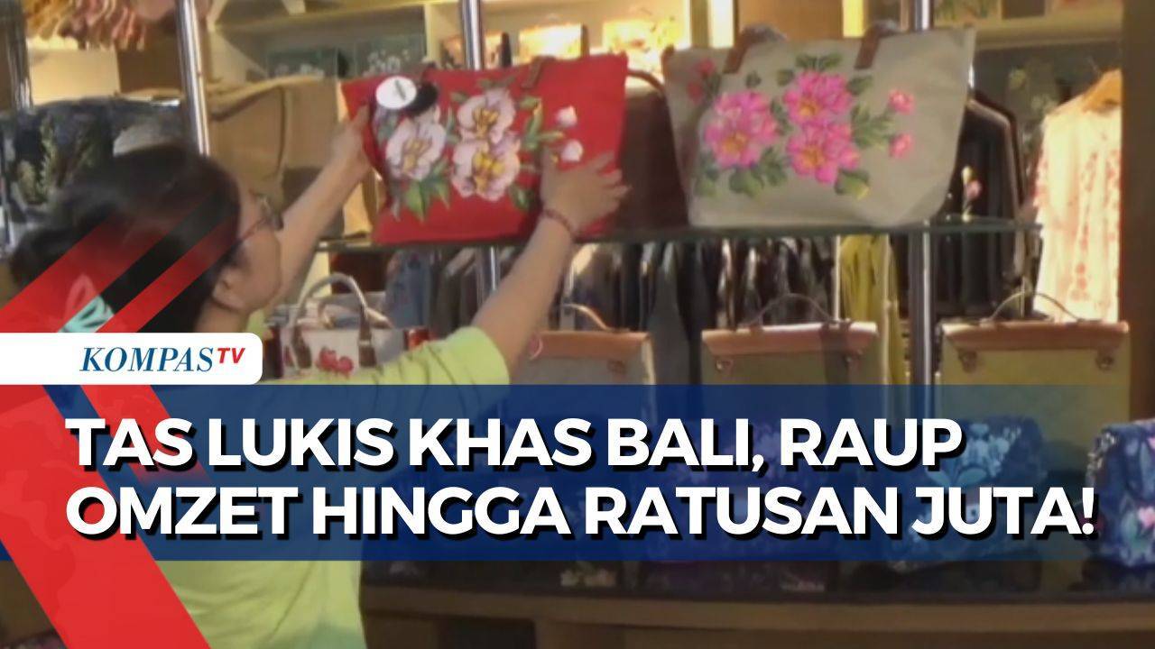 Melihat Tas Cantik Hasil Karya Seniman Lukis Bali, Berhasil Raih Omzet ...