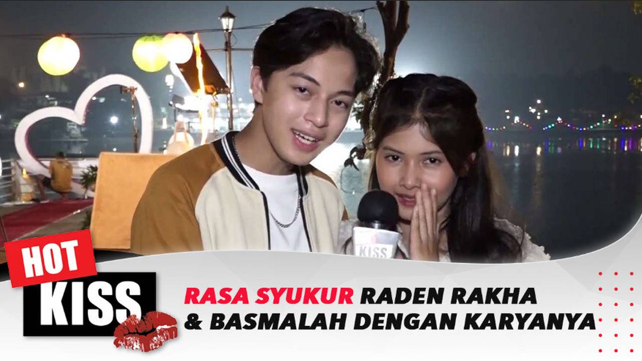 Karyanya Di Apresiasi, Raden Rakha dan Basmalah Gralind Dapat Kejutan Dari Fans | Hot Kiss | Vidio