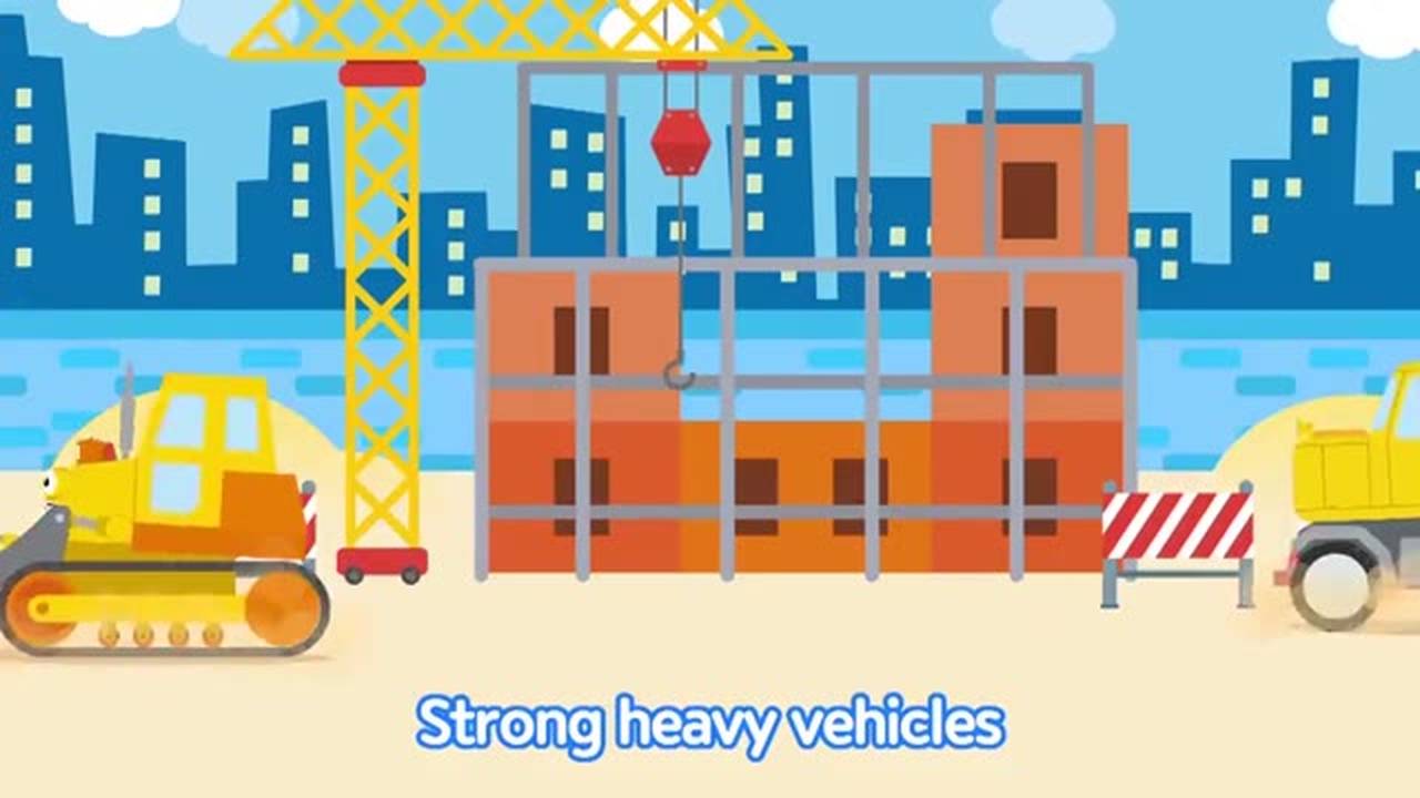 Tayo's Car Songs - Ep 01 - The Strong Heavy Vehicles (2022) | Vidio