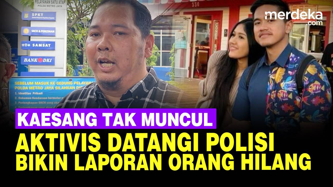 Kaesang Tak Juga Muncul, Aktivis 98 Bikin Laporan Orang Hilang ke ...