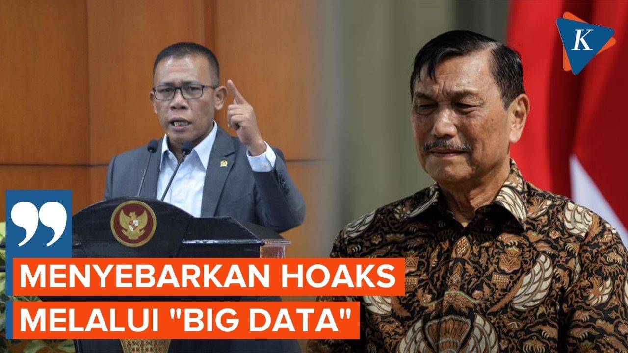 Masinton Pasaribu Sebut Big Data Luhut Adalah Hoaks Kompascom Vidio