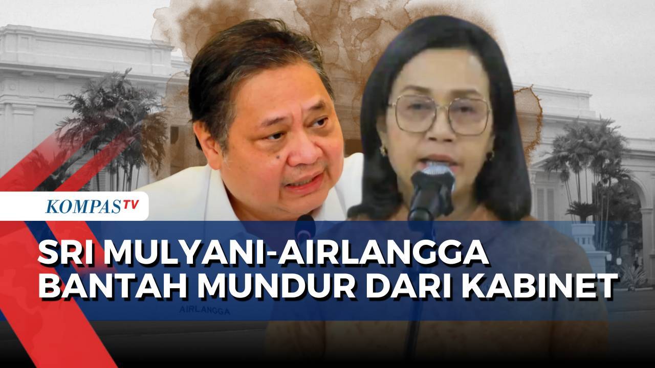 Diterpa Isu, Sri Mulyani-Airlangga Hartarto Bantah Mundur dari Kabinet Prabowo-Gibran - Kompas ...