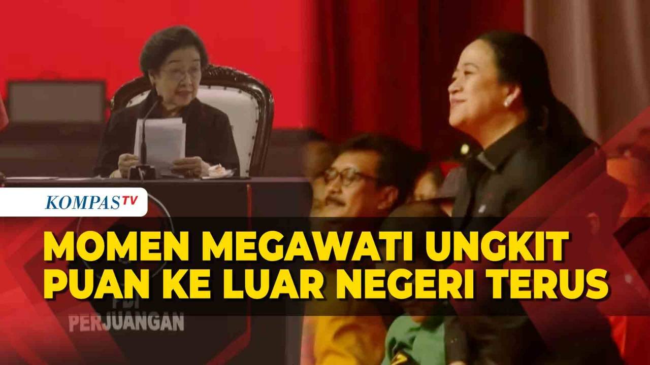 Momen Megawati Ungkit Puan Maharani ke Luar Negeri Terus: Kerja Bukan ...