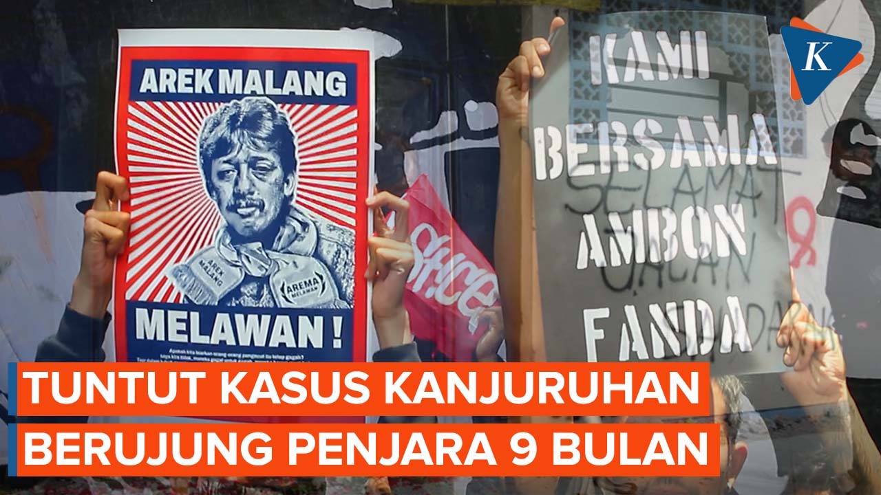Vonis 9 Bulan untuk 8 Terdakwa Perusakan Kantor Arema FC - Kompascom ...
