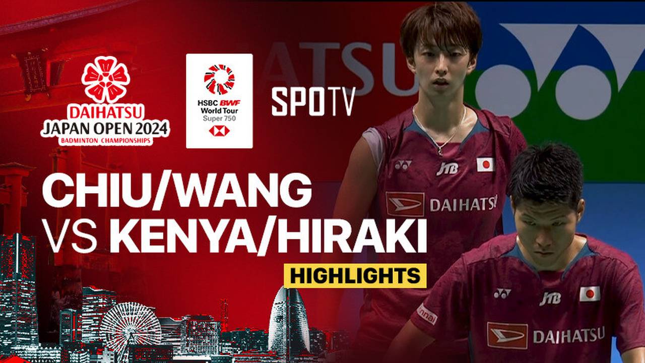 Chiu Hsiang Chieh/Wang Chi-Lin (TPE) vs Kenya Mitsuhashi/Hiraki Okamura (JPN) - Highlights ...