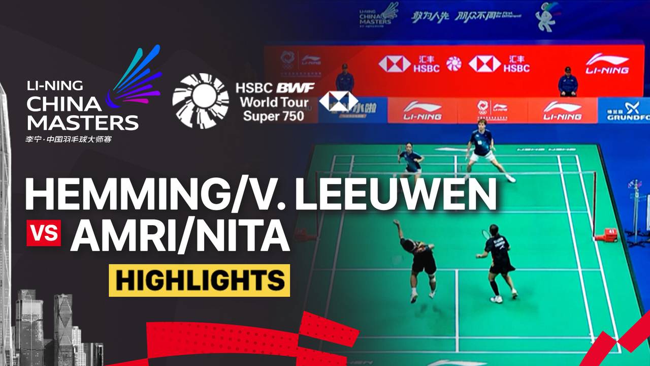 Callum Hemming/Estelle Van Leeuwen (ENG) vs Amri Syahnawi/Nita Violina Marwah (INA) - Highlight ...