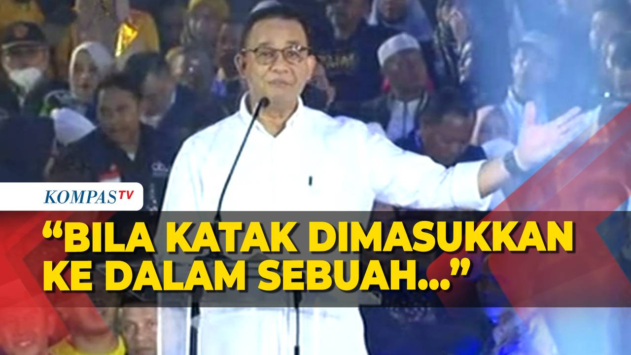 Kala Anies Baswedan Beri Ilustrasi Katak saat Bahas Mafia di Indonesia ...