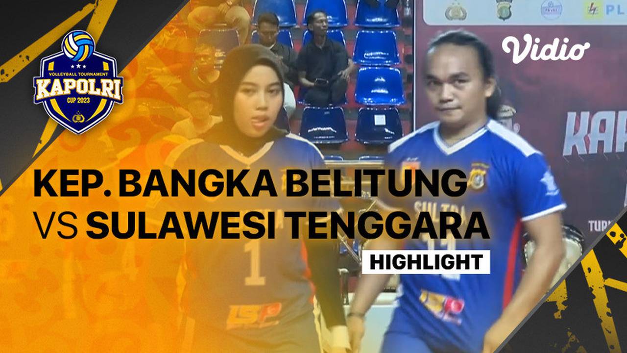 Highlights | Putri: Kepulauan Bangka Belitung vs Sulawesi Tenggara ...