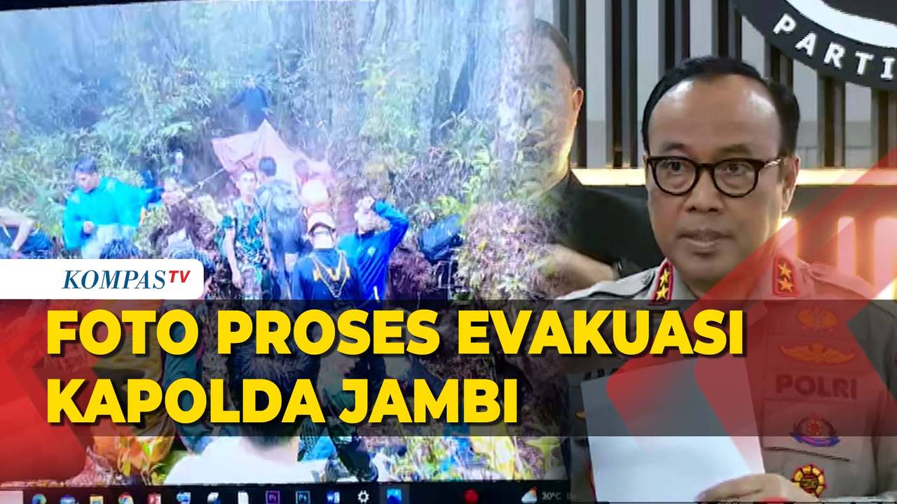 Foto Proses Evakuasi Jalur Darat Rombongan Kapolda Jambi di Hutan ...