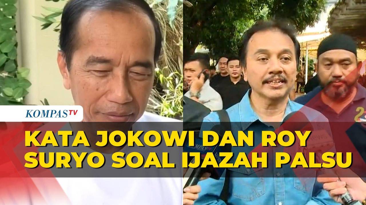 [FULL] Deretan Pernyataan Jokowi dan Roy Suryo soal Kasus Tuduhan Ijazah Palsu - Kompas TV | Vidio