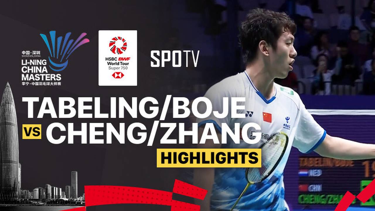 Robin Tabeling (NED)/Alexandra Boje (DEN) vs Cheng Xing/Zhang Chi (CHN ...
