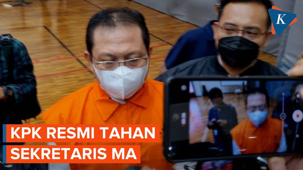 KPK Tahan Sekretaris MA Hasbi Hasan dalam Kasus Jual Beli Perkara ...
