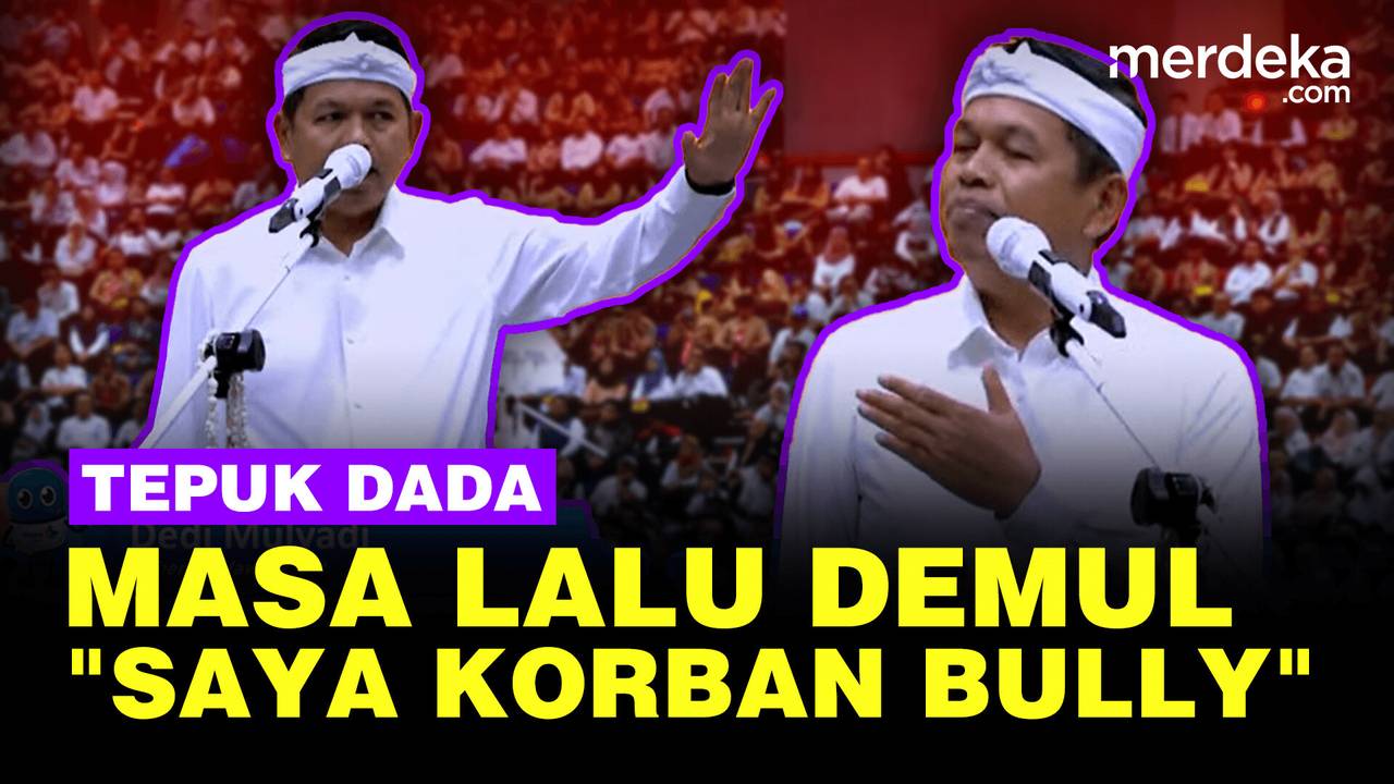 Dedi Mulyadi Tepuk Dada, Ceritakan Masa Lalu: Saya Korban Bully - merdeka