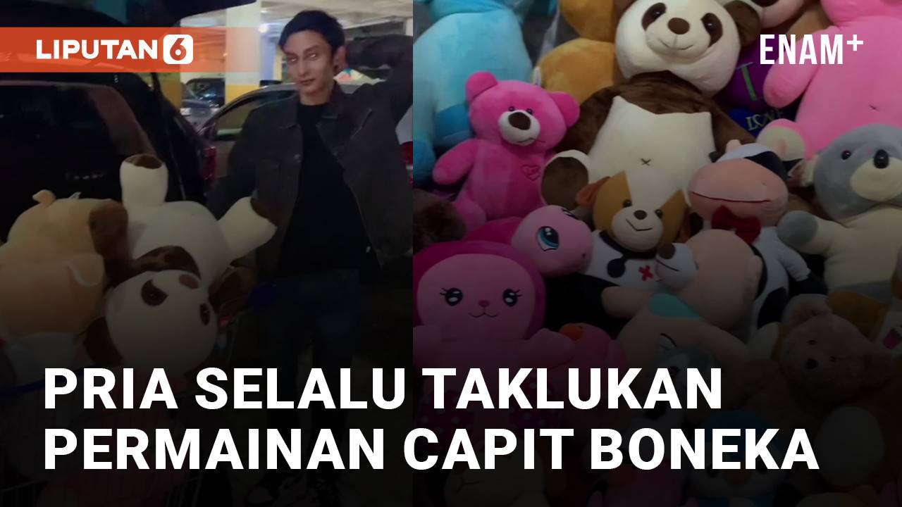 Punya Keahlian Khusus, Aksi Pria Selalu Sukses Taklukan Permainan Capit ...