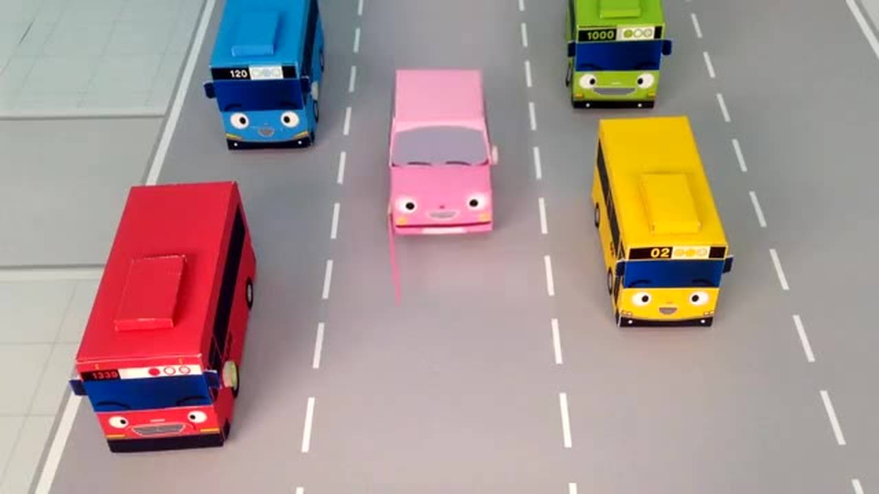 Tayo's Paper Toy Songs - Ep 09 - We're Off to School (2022)