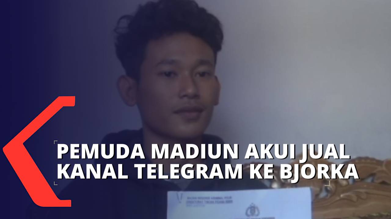 Pemuda di Madiun Akui Jual Kanal Telegram pada Bjorka Seharga 100 Dolar ...