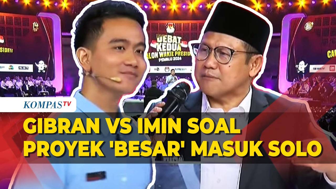 Gibran Jawab Cak Imin Usai Singgung Banyak Proyek Besar Masuk ke Solo - Kompas TV | Vidio