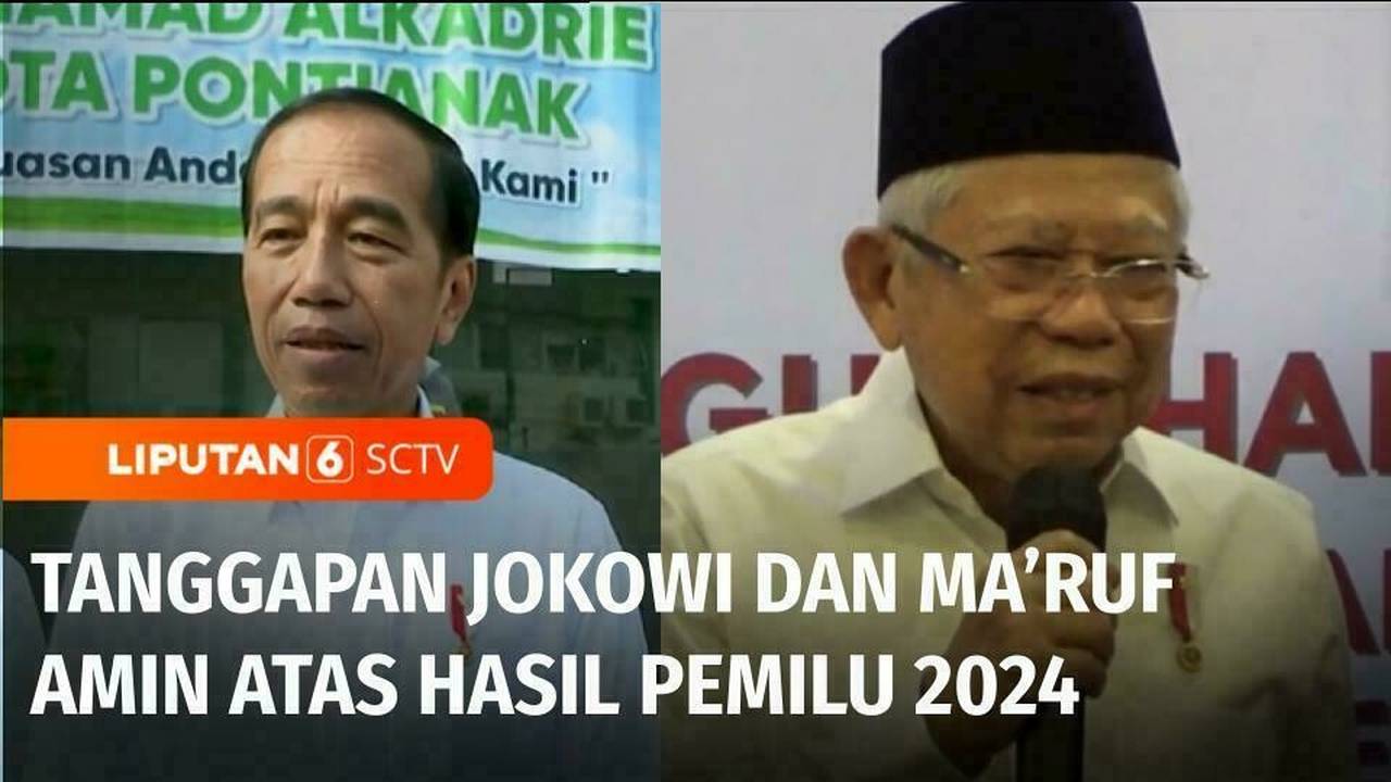 Ma'ruf Amin Soal Hasil Pemilu 2024: Bagi yang Tidak Puas Boleh Ajukan Gugatan ke MK | Liputan 6 ...