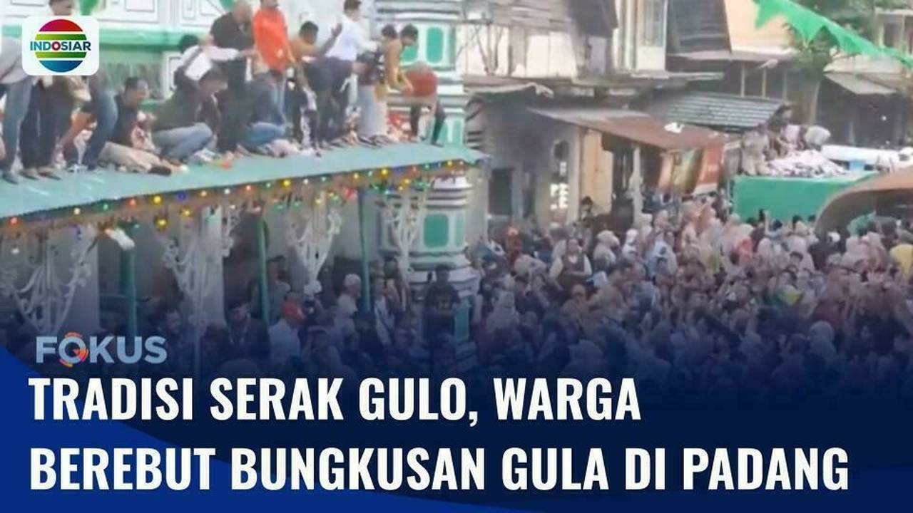 Ribuan Warga Padang Berebut Gula dalam Tradisi Unik Serak Gulo | Fokus ...