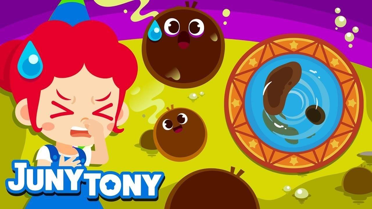 JunyTony - Curious Songs for Kids - Where Does Our Poo Go? (2022) | Vidio