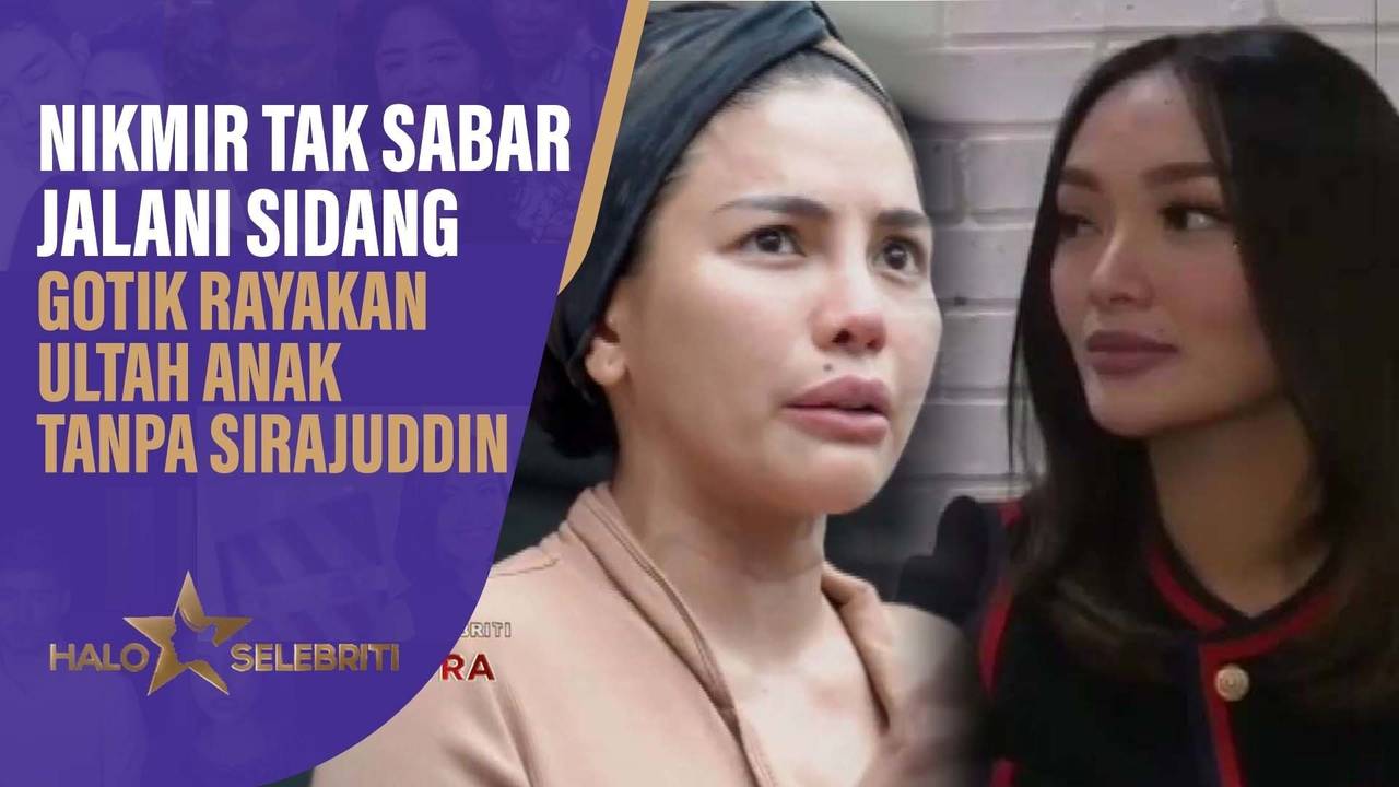 Nikmir Tak Sabar Jalani Sidang, Zaskia Gotik Rayakan Ultah Anak Tanpa ...