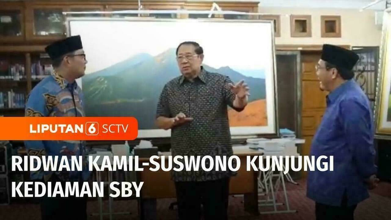 Temui SBY, Ridwan Kamil dan Suswono Dapat Pesan Khusus Saat Jadi ...