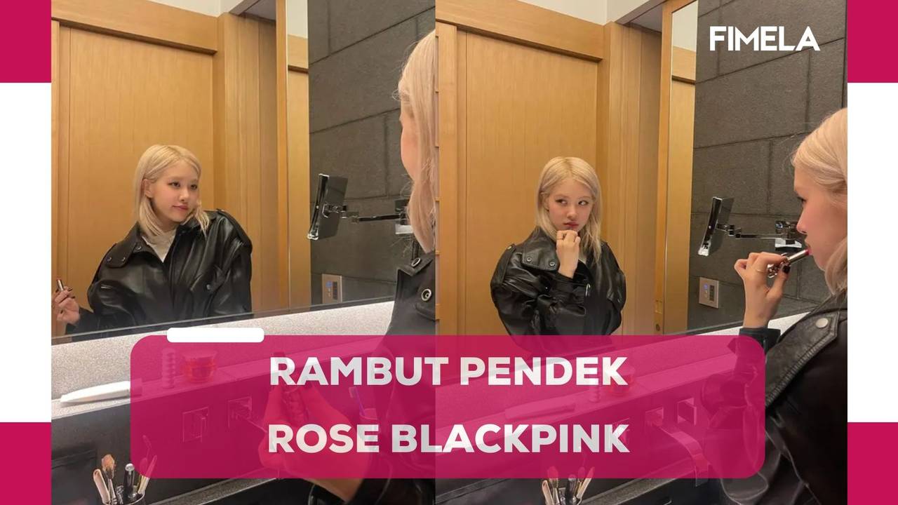 6 Potret Terbaru Rose BLACKPINK dengan Rambut Pendek, Lebih Fresh Meski ...