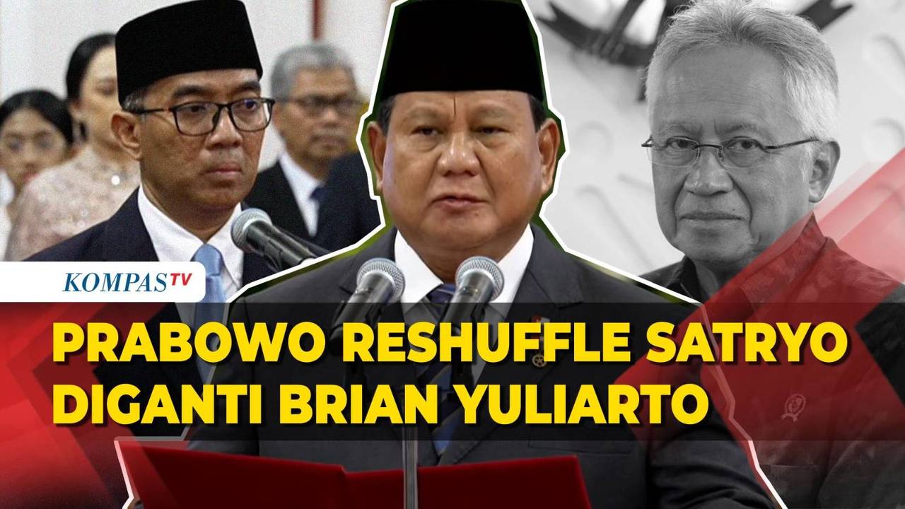 Reshuffle Kabinet Perdana! Prabowo Lantik Brian Yuliarto Jadi Mendiktisaintek Gantikan Satryo ...