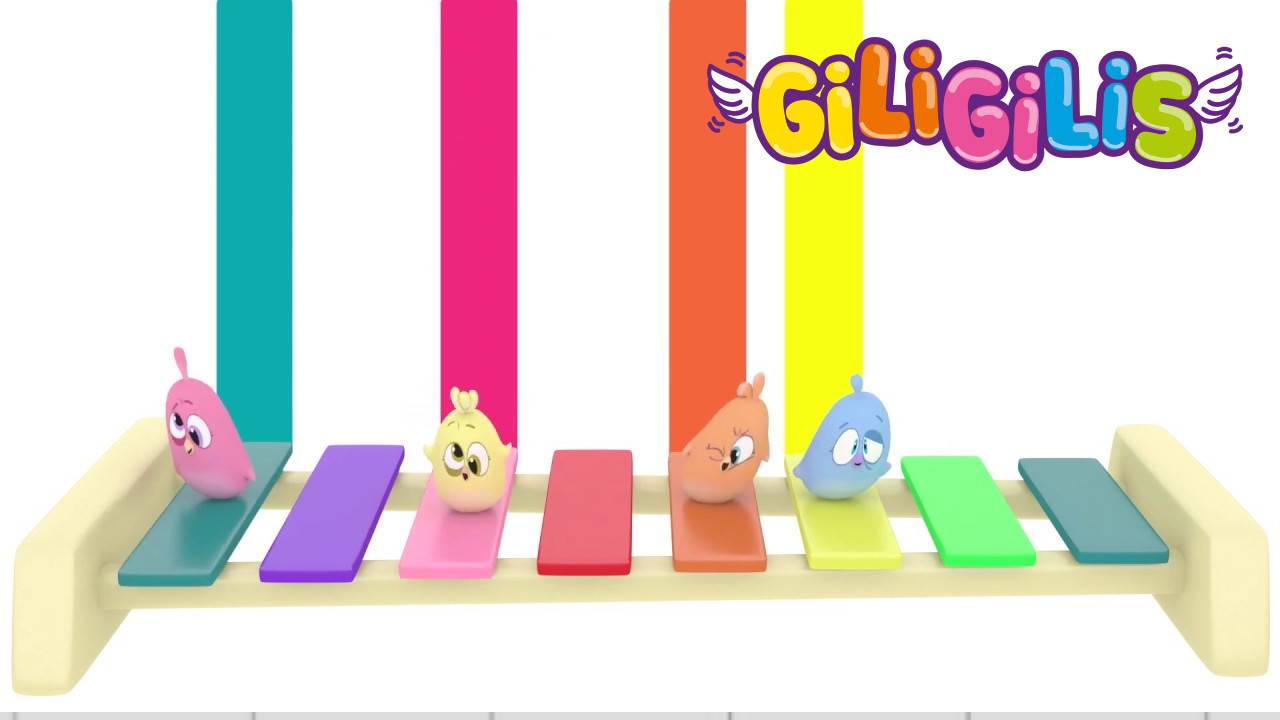 GILIGILIS - Giligilis | Colourful Xylophone Songs (2021) | Vidio