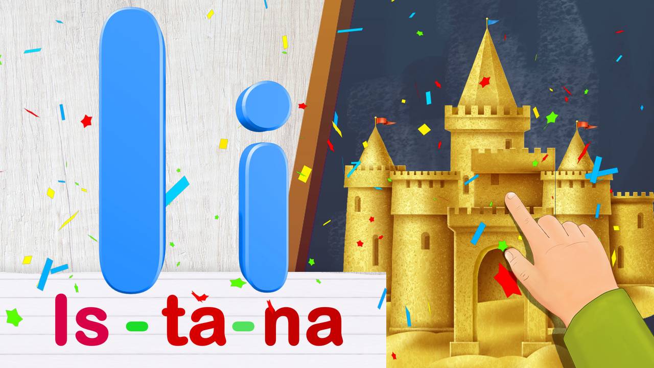 Sarah Playschool - Belajar Alfabet - Belajar huruf i untuk anak PAUD/TK ...