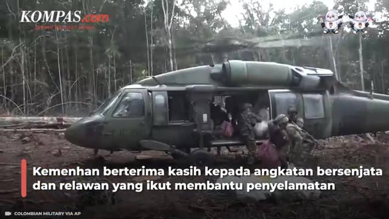 Begini Proses Penyelamatan 4 Anak Korban Kecelakaan Pesawat yang Hidup ...