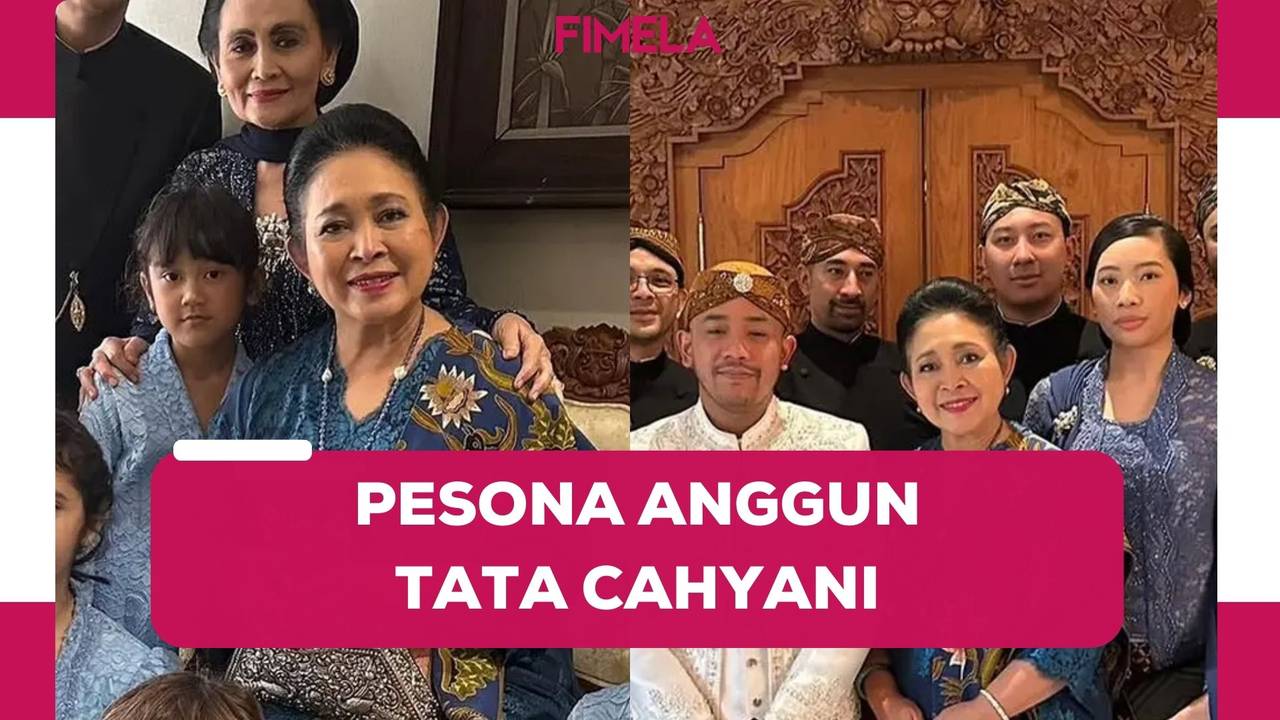 Pesona Anggun Tata Cahyani Saat Kumpul Keluarga Cendana di Pernikahan ...