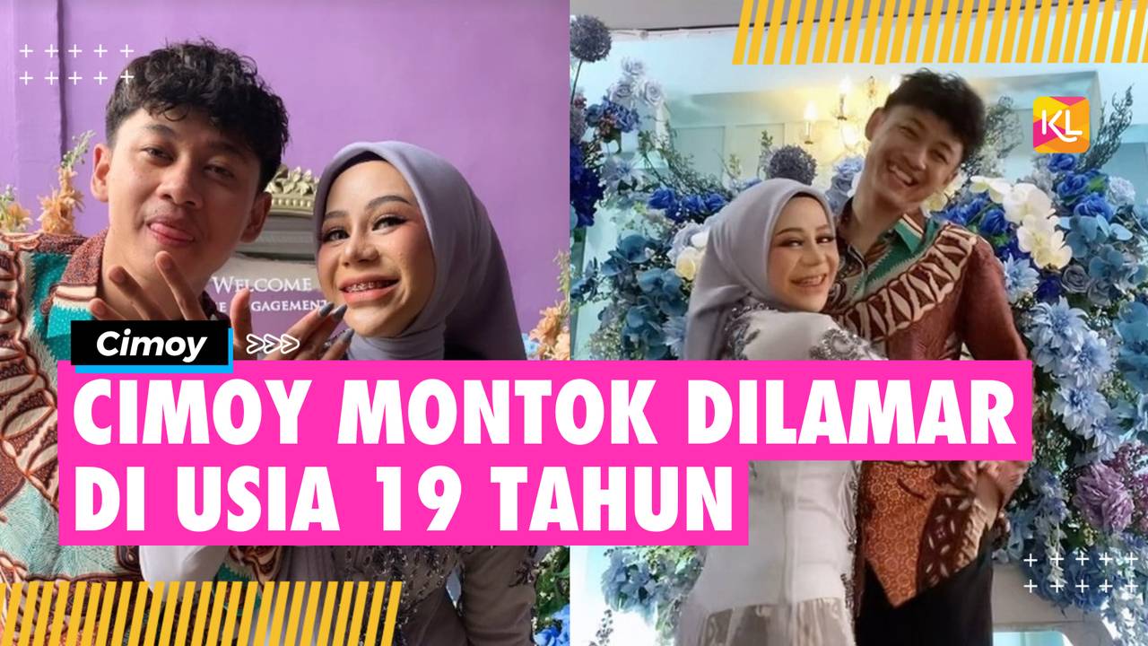 Cimoy Montok Dilamar Dimas Tirta Cahyana di Usia 19 Tahun, Tampil Cantik Bikin Pangling