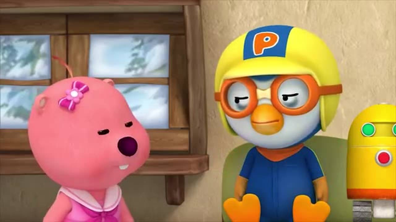 Loopy the Cooking Princess - Ep 03 - Kimchi pancake robot (2022) | Vidio