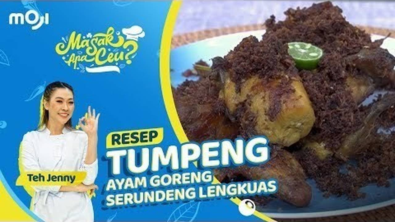 Resep TUMPENG: AYAM GORENG SERUNDENG LENGKUAS dijamin lezat dan nagih ...
