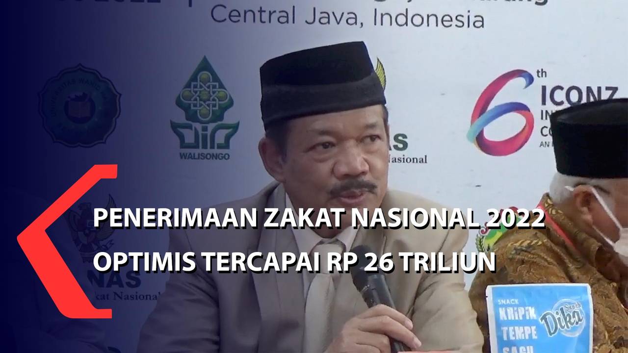 Penerimaan Zakat Nasional 2022 Optimis Tercapai Rp 26 Triliun - Kompas TV | Vidio