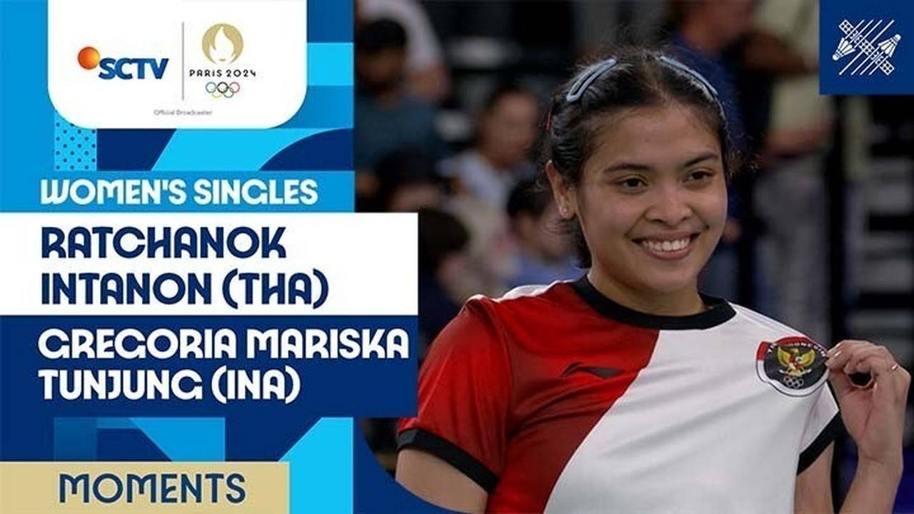 Perjuangan Gregoria Mariska Tunjung (INA) Menangkan 2 Set Langsug atas Ratchanok Intanon (THA ...