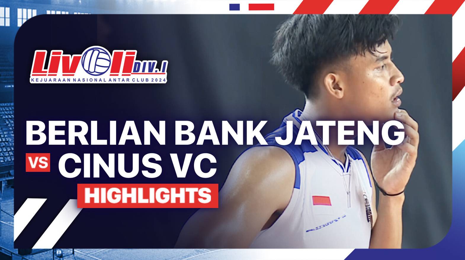 Putra: Berlian Bank Jateng vs Cinus VC - Highlights | Livoli Divisi 1 ...