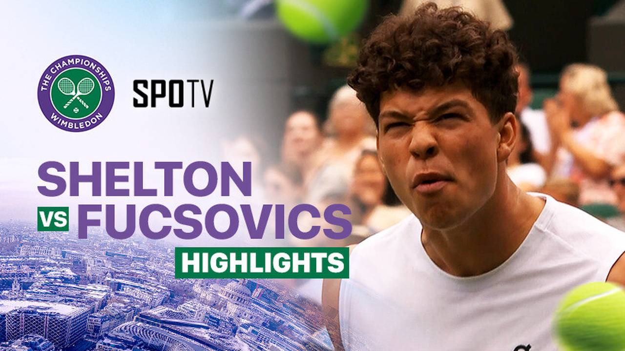 Ben Shelton vs Marton Fucsovics - Highlights | Wimbledon 2025 | Vidio