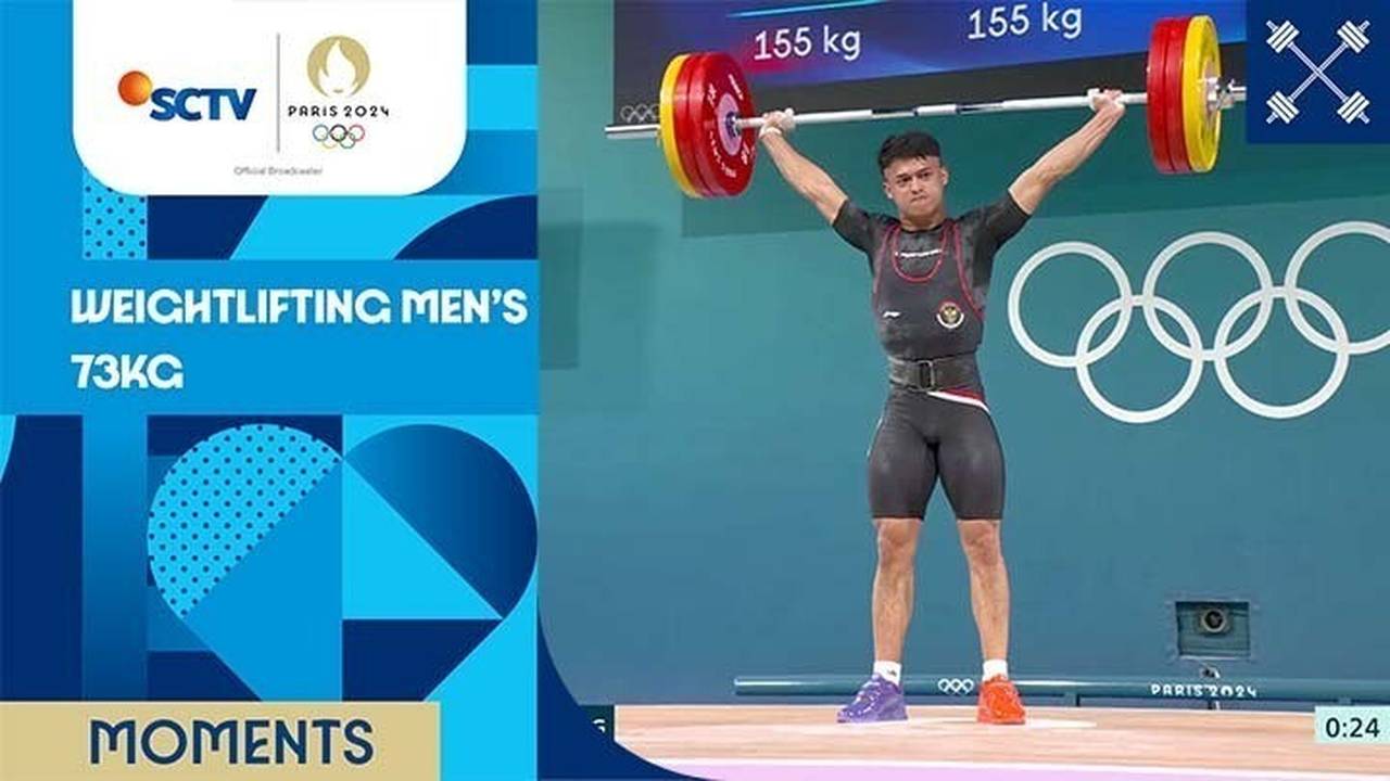 Yes!! Percobaan kedua Rizki Juniansyah Berhasil Angkat Beban 155 Kg ...