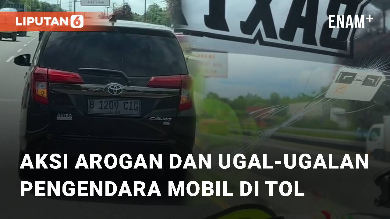 Viral Aksi Arogan dan Ugal-ugalan Pengendara Mobil di Tol Sedyatmo ...