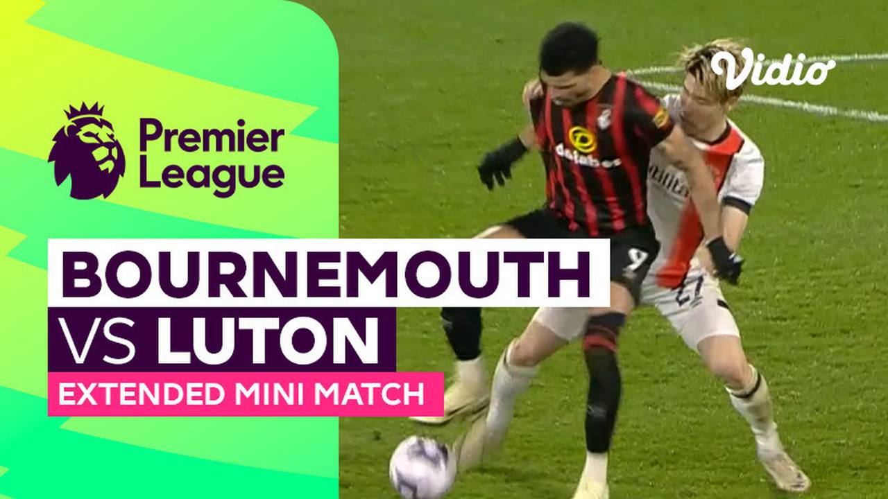 Bournemouth vs Luton - Extended Mini Match | Premier League 23/24